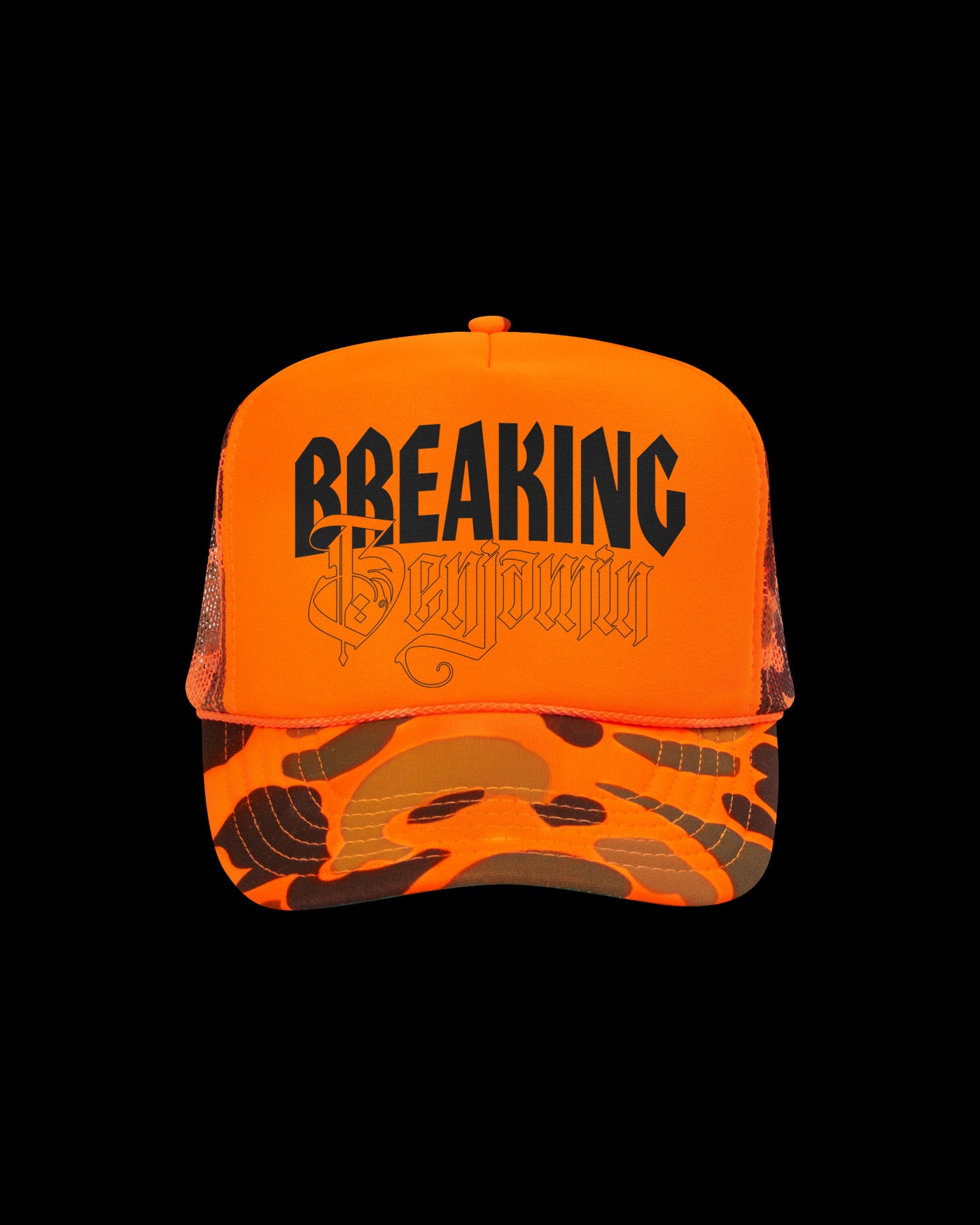 Orange Camo Trucker – Breaking Benjamin Merch